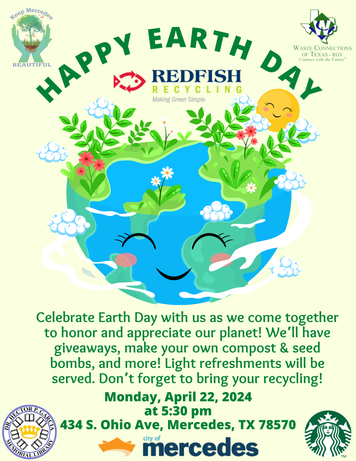 Earth Day Celebration in Mercedes - Native Plant Society of Texas